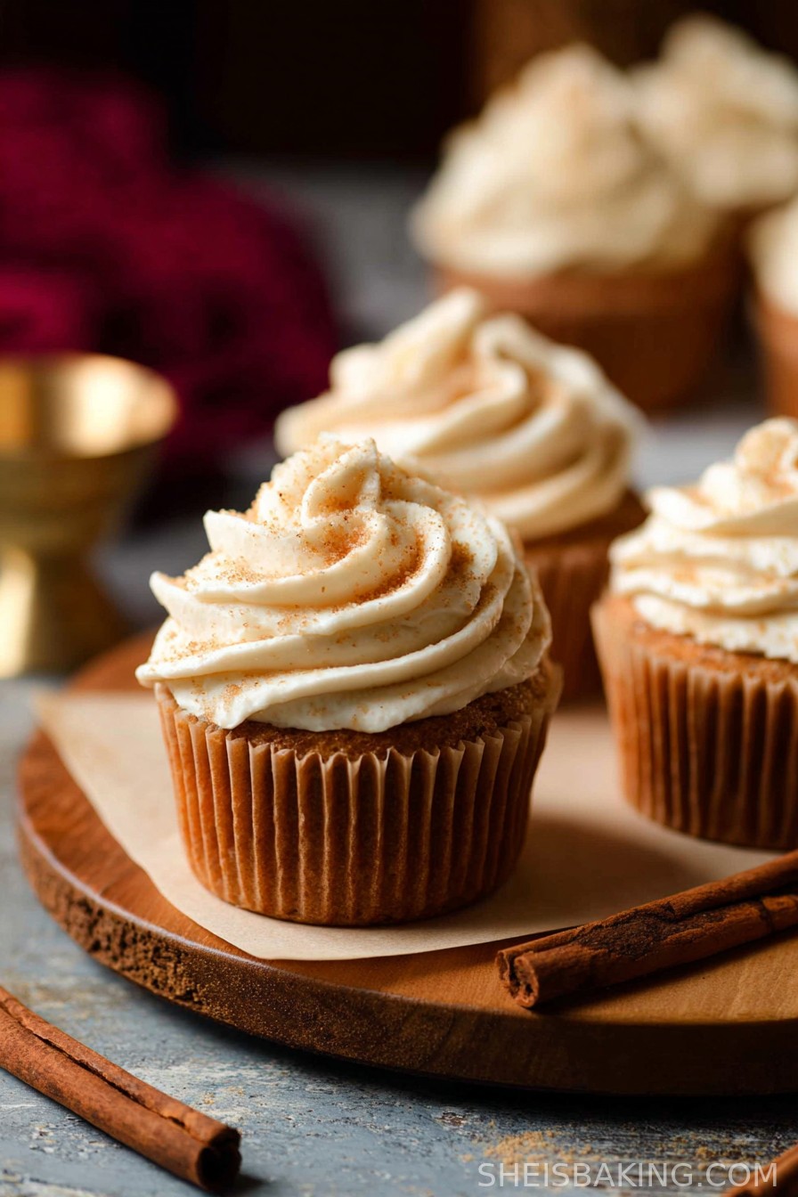 Easy Brown Sugar Cupcakes - Foodie Styling